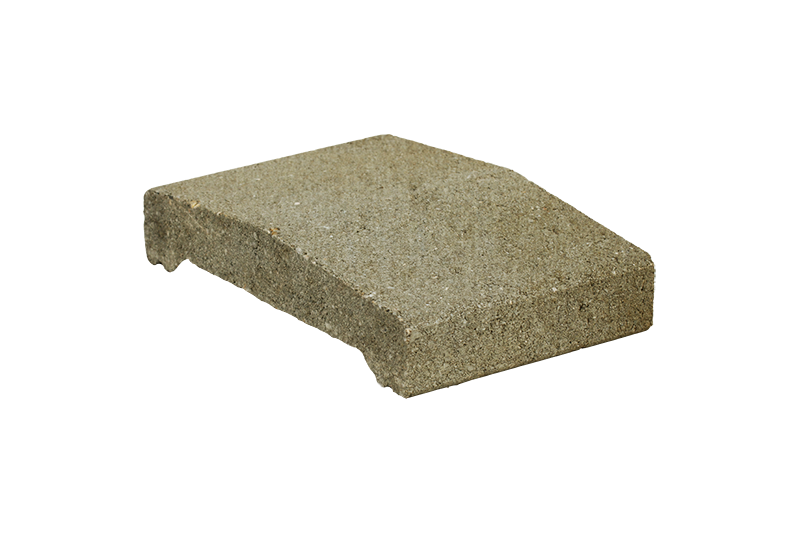 Betonová plotová stříška hladká KB ps-20 A 200 Římsko-písková C8 | KB-BLOK E-shop